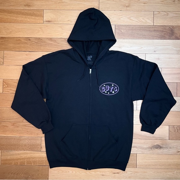 Olivia Rodrigo | Sweaters | Olivia Rodrigo Guts Legs Zip Up Black ...